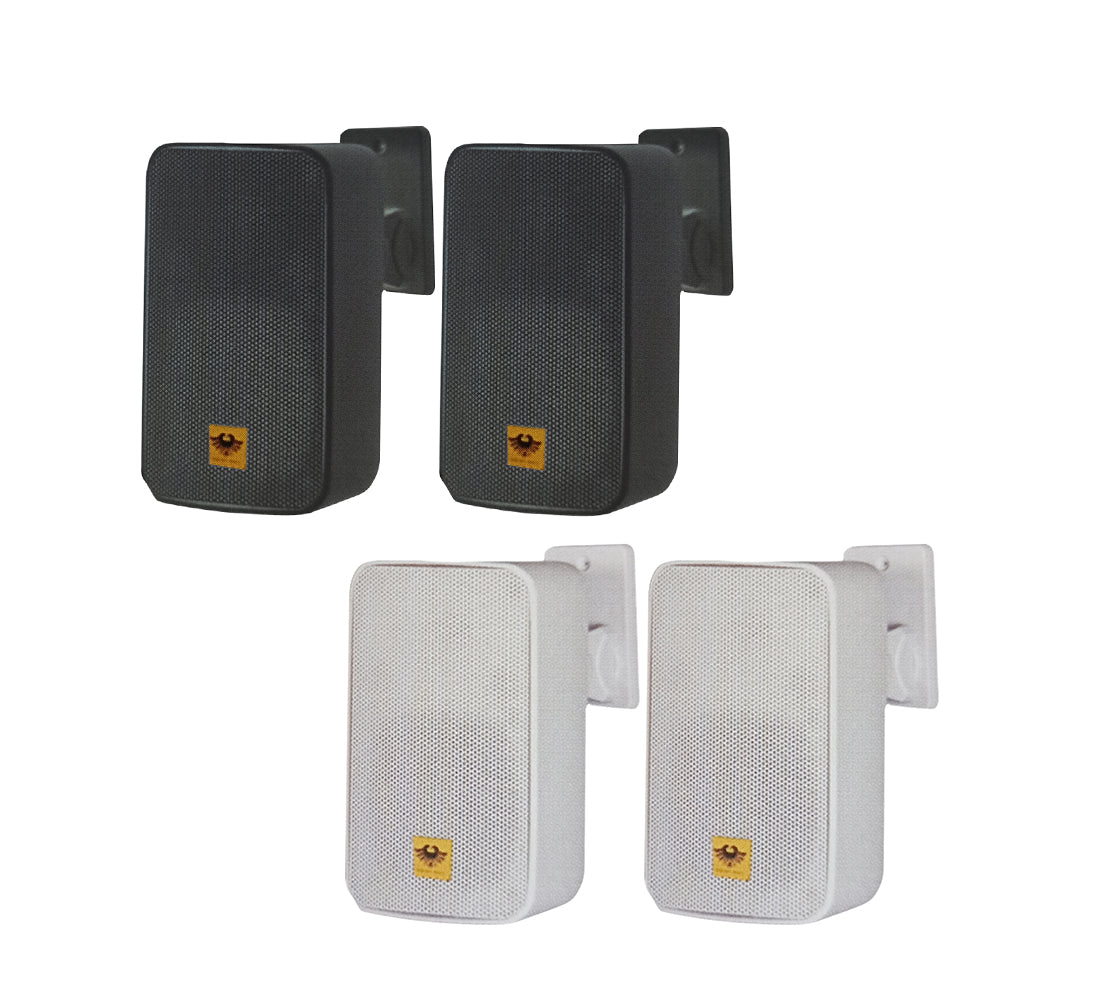 KEVLER AWS-104 4" 100W 2-Way Full Range Passive Waterproof Wall Mount – JG Superstore