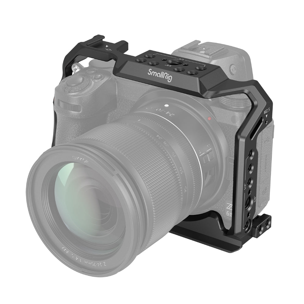 SmallRig Camera Cage for Nikon Z5, Z6, Z7, Z6II, Z7II - Arca-Type Base ...