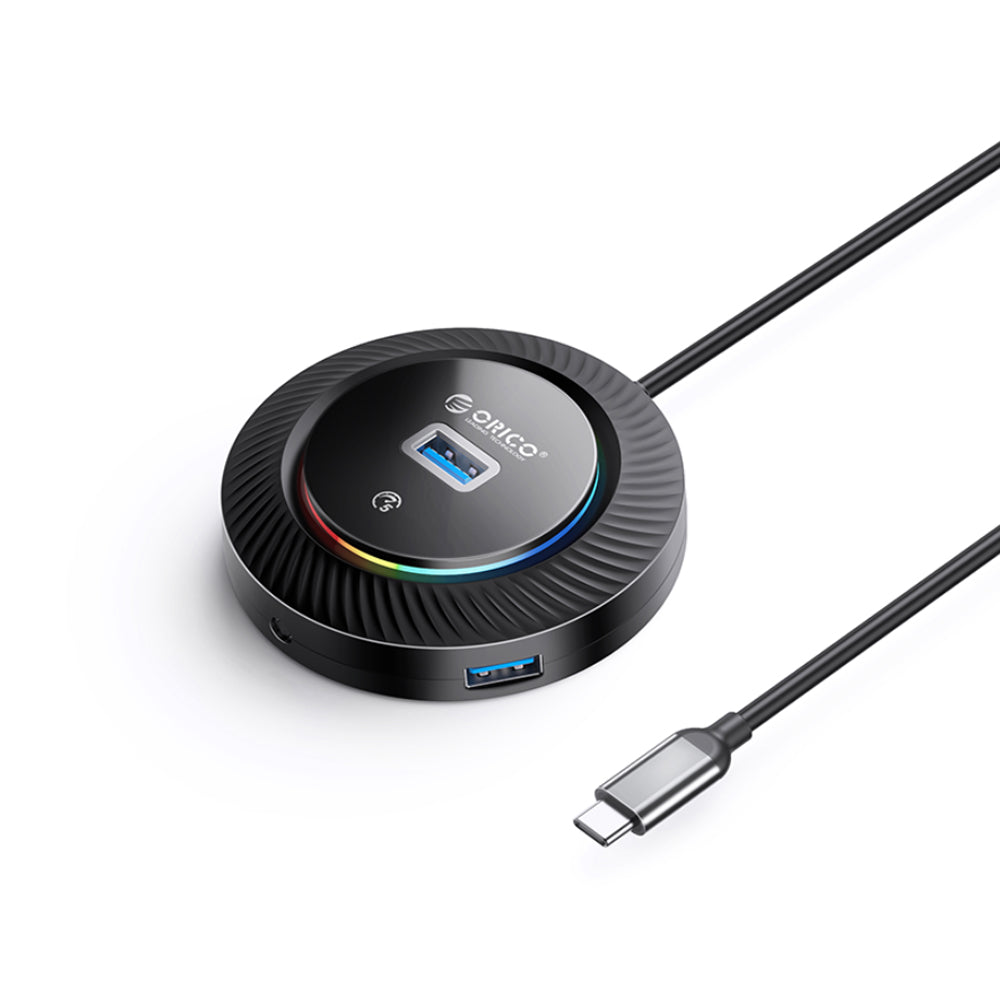 [CLEARANCE] ORICO 1.8 Meter 4 in 1 USB Type-C RGB Hub with USB-A 3.0 ...