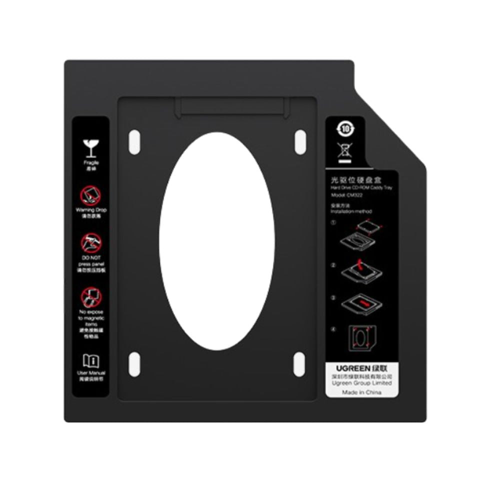 [CLEARANCE] UGREEN 2.5" SATA III HDD/SSD Caddy Cradle Box with 5TB Sup ...