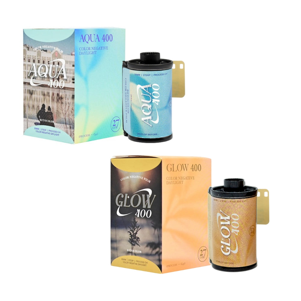 RETO COLOR GLOW / AQUA 400 135 135mm 400 ISO Color Negative Film (DX C ...