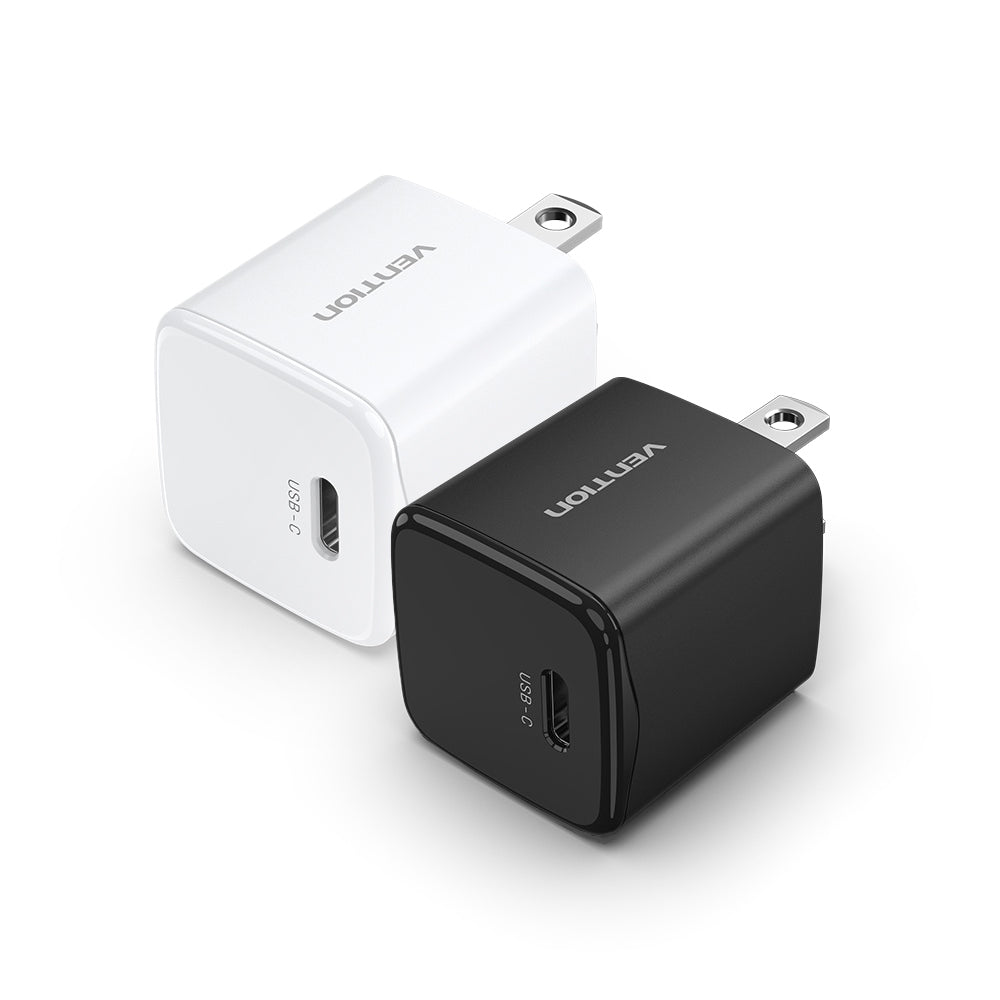 [CLEARANCE] Vention Ultramini 20W Travel Fast Wall Charger with USB-C ...