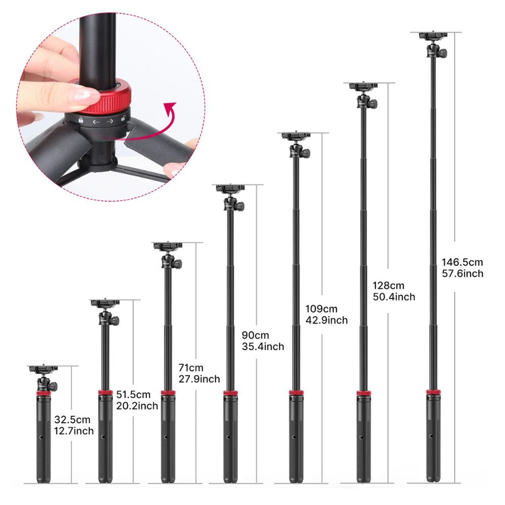 Ulanzi MA38 MagLock 5-in-1 Magnetic MagSafe Carabiner Phone Stand with ...