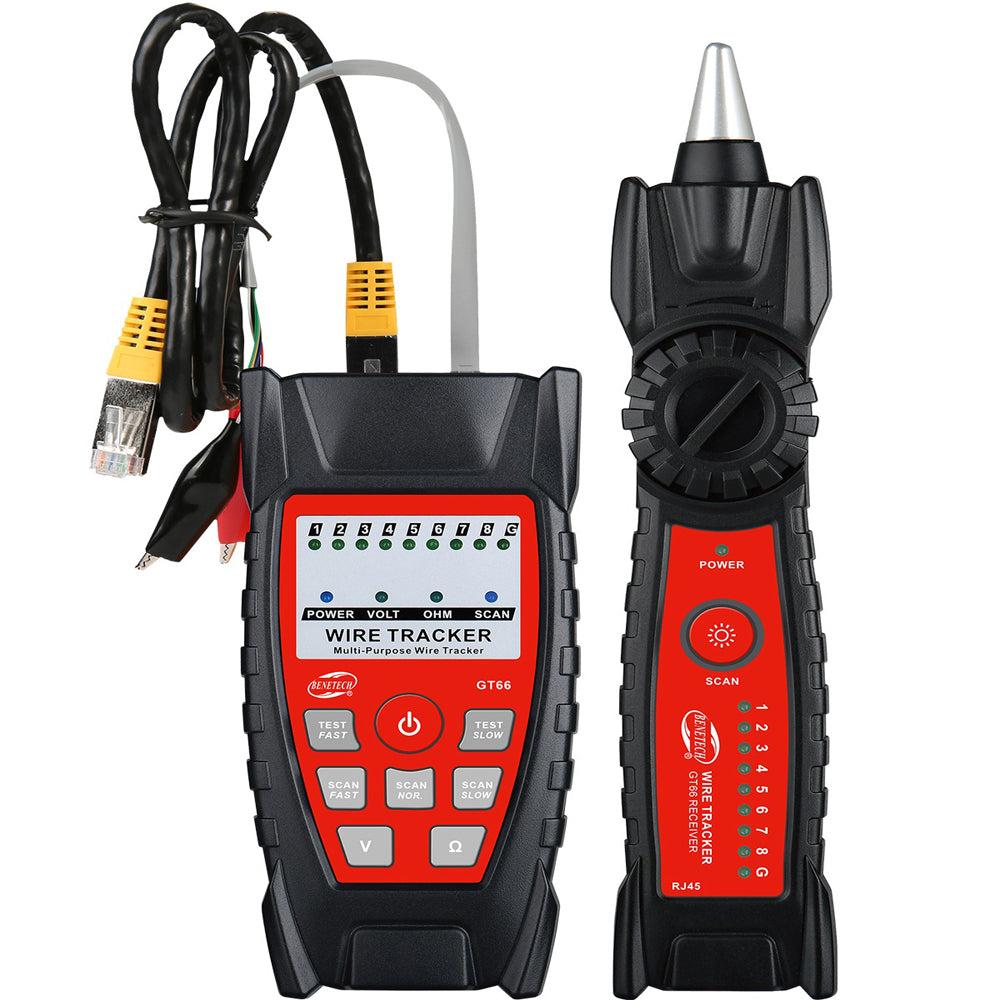 Benetech GT66 Multi-Purpose Wire Tracker (Battery Included) with Aliga ...