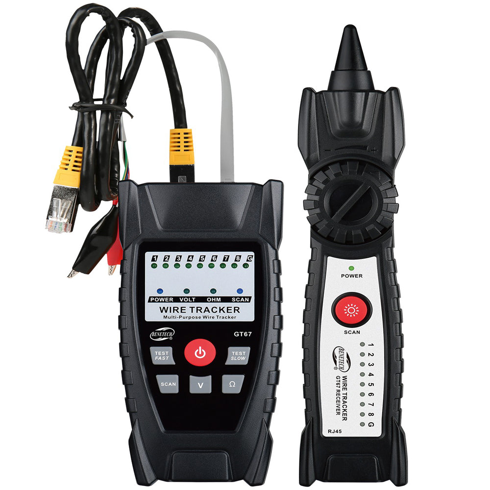 Benetech GT67 Multi-Purpose Wire Tracker (Battery Included) with Aliga ...
