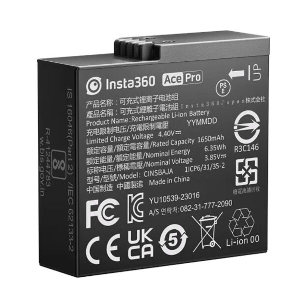 Insta360 Battery for Ace and Ace Pro Action Camera with Storage Case ...