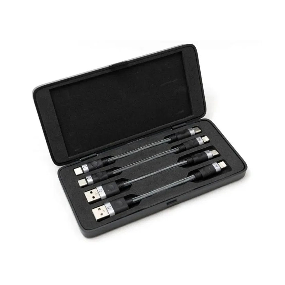 ORICO 4-in-1 Cable Organizer Case with 100W USB-C to USB-C, 66W USB-A ...