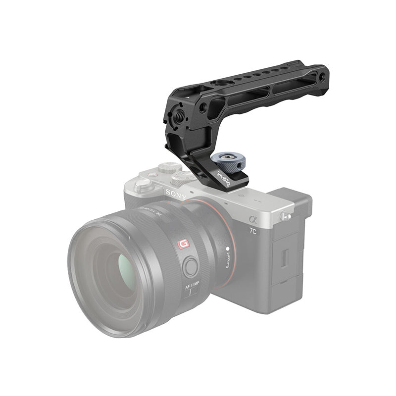 SmallRig Top Handle with Shoe Mount (Lite) with 5kg Load Capacity, Sho ...