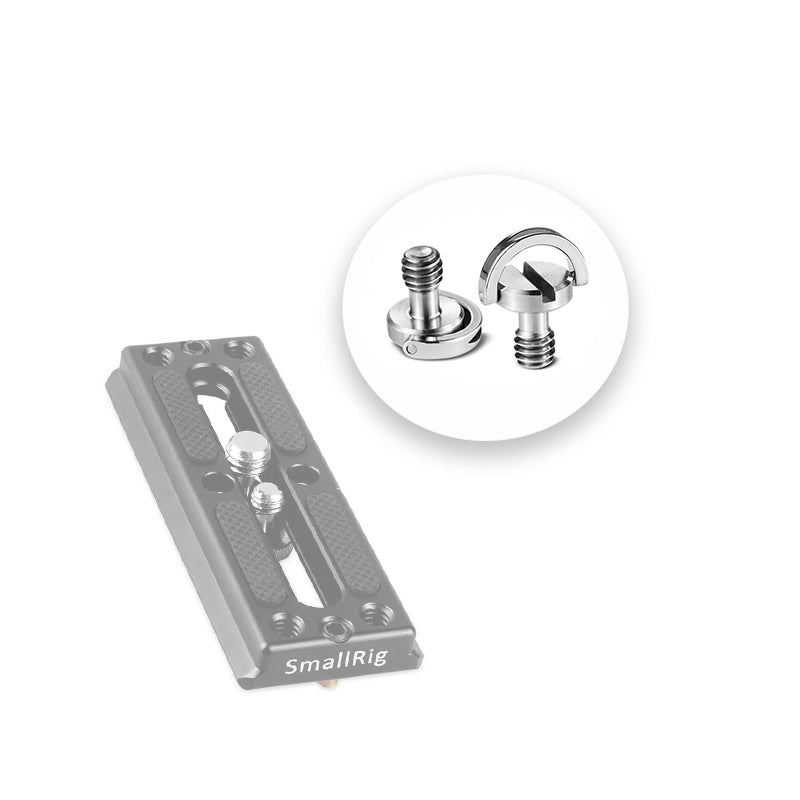 SmallRig QR Quick Release Camera Screw with D Ring (PAIR), 1/4"-20 Thr ...