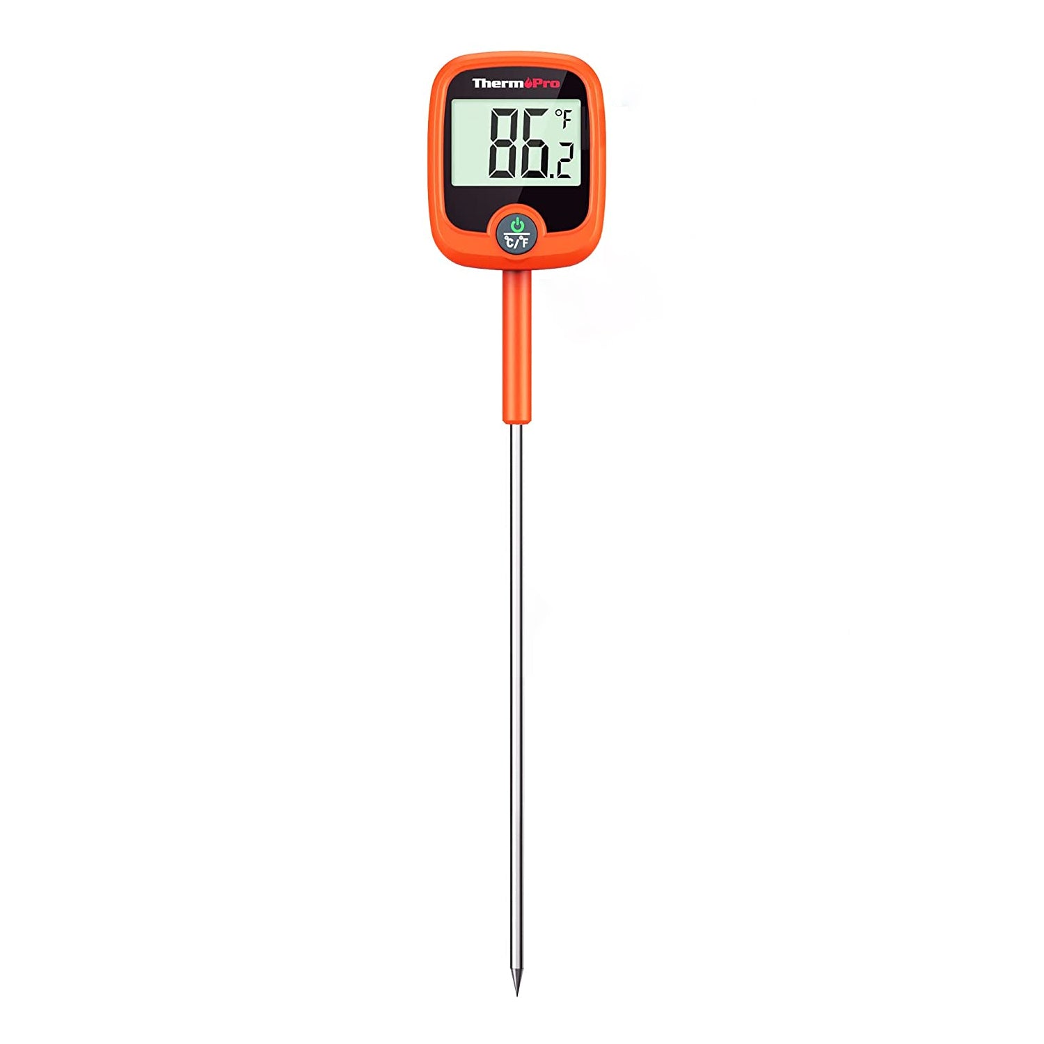 ThermoPro TP509 8" Fast Read Candy and Oil Thermometer with Included P ...