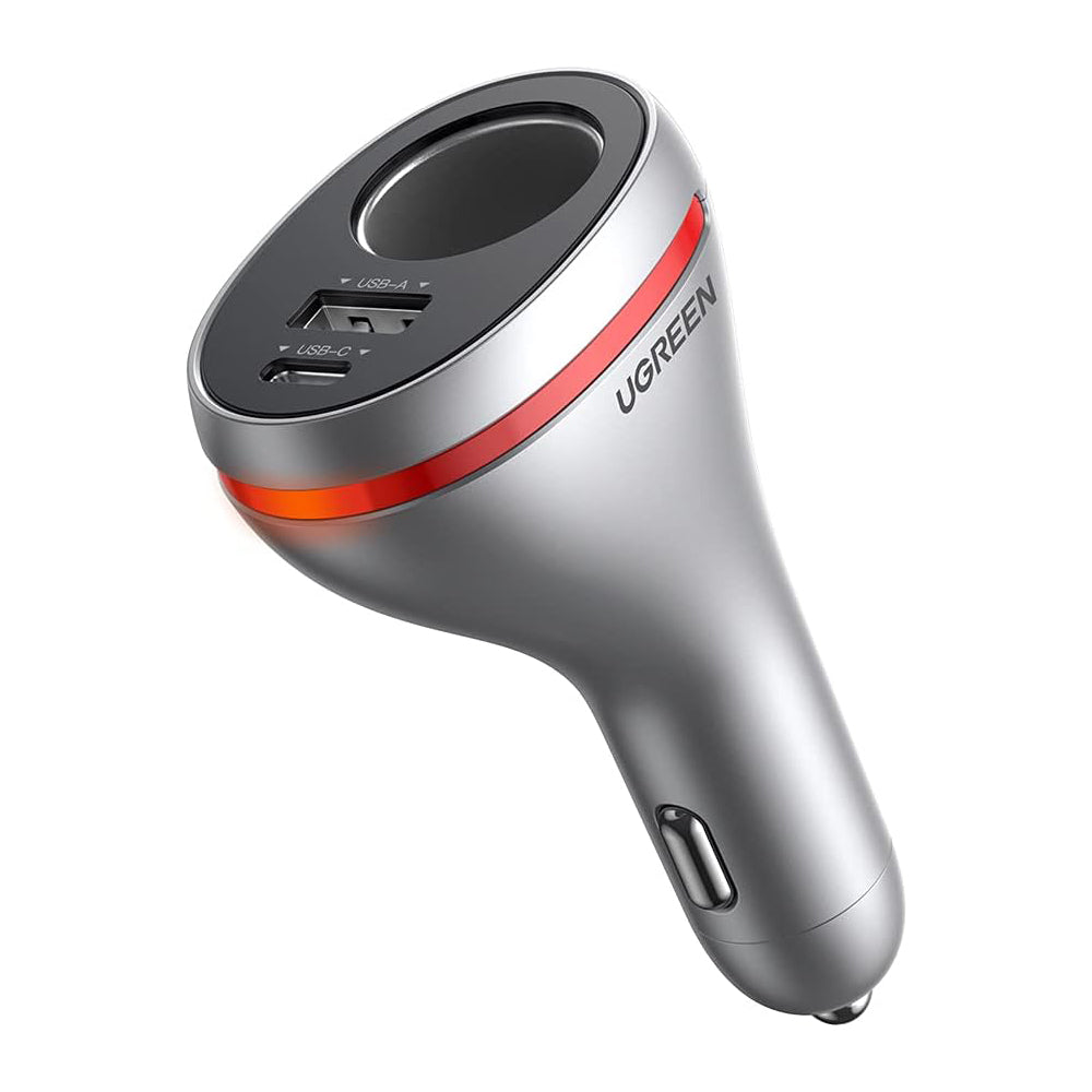 UGREEN 84W 2 Port USB A and Type C PD Fast Charging Universal Car Char ...