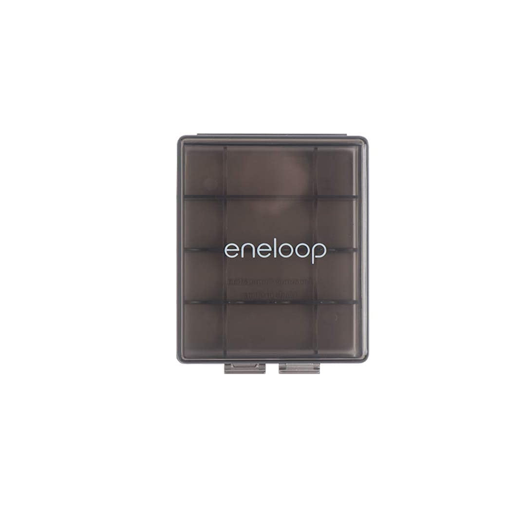 Panasonic Eneloop Pro Storage Case For AA and AAA Battery (Obsidian Gr ...