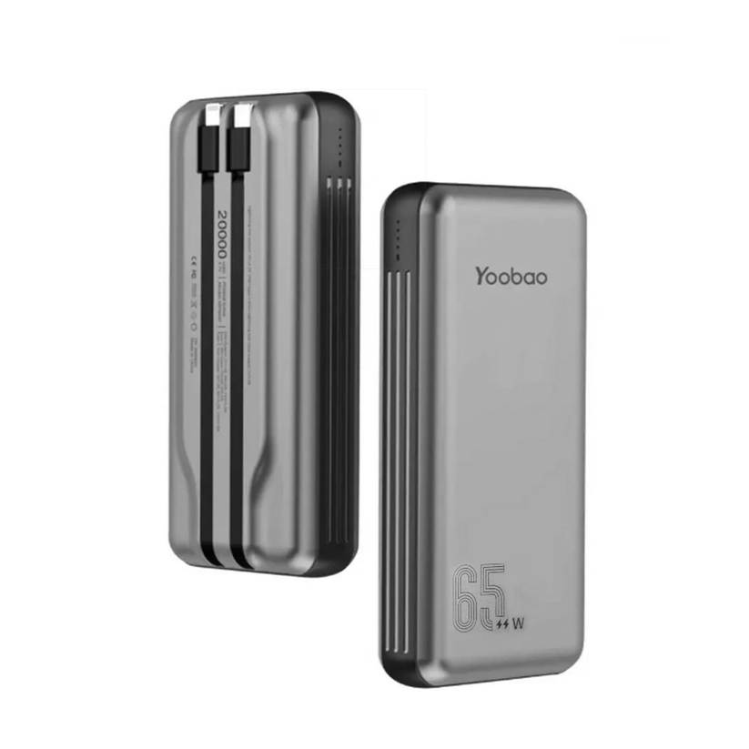 Yoobao LC6 65W 20000mAh Portable Powerbank PD20W Power Delivery Quick – JG Superstore