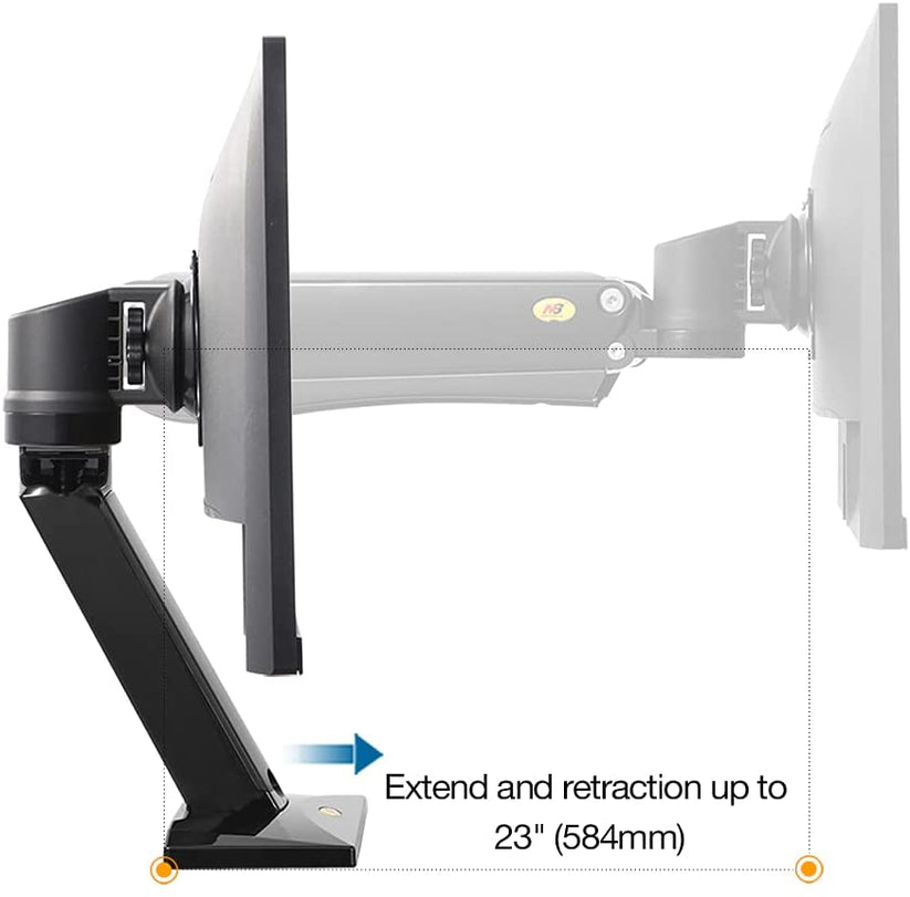 NB North Bayou NB45 24"- 42" with 15Kg Max Payload Heavy Duty VESA Mon ...