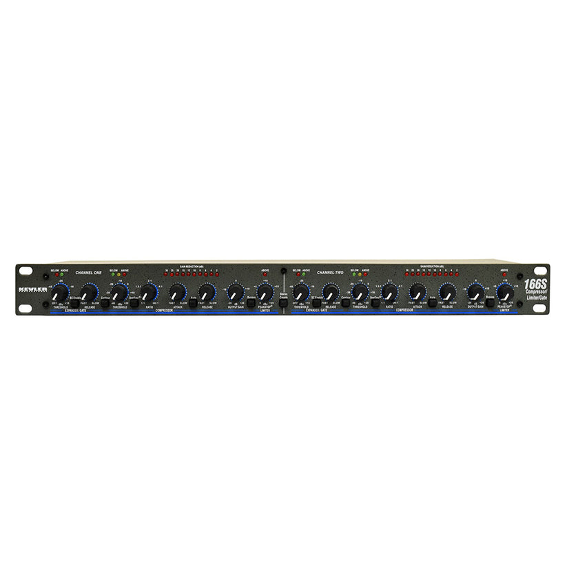 KEVLER 166S Professional Stereo Dual Mono Operation Compressor, 2 Chan ...