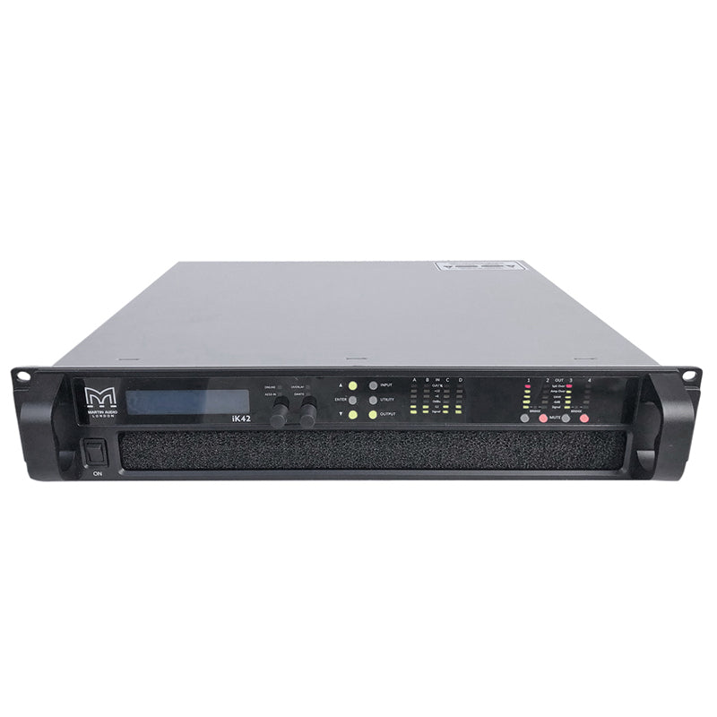 Martin Audio iKON iK42 20000W Class D Power 2-Way System Amplifier wit ...